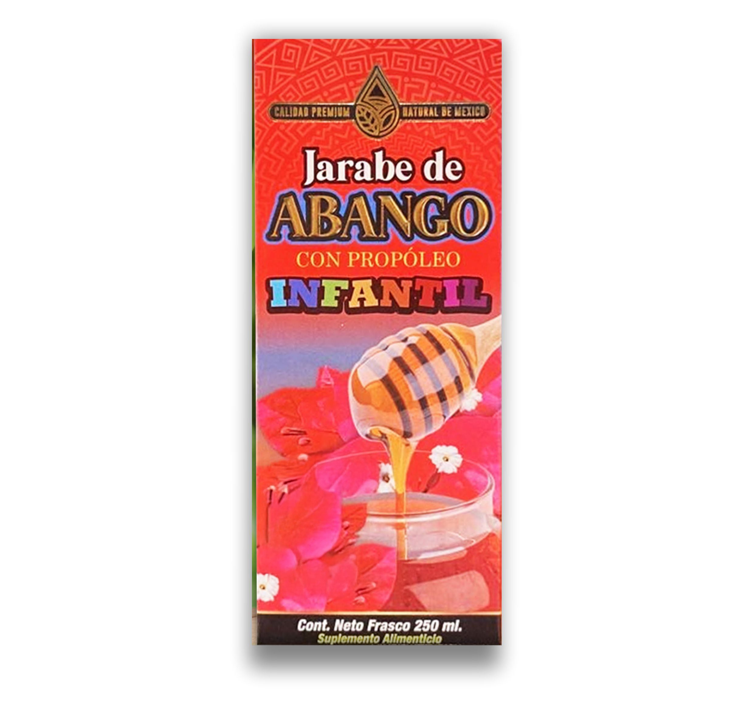 Jarabe de Abango con Propoleo Infantil 250ml. – Latinatural USA