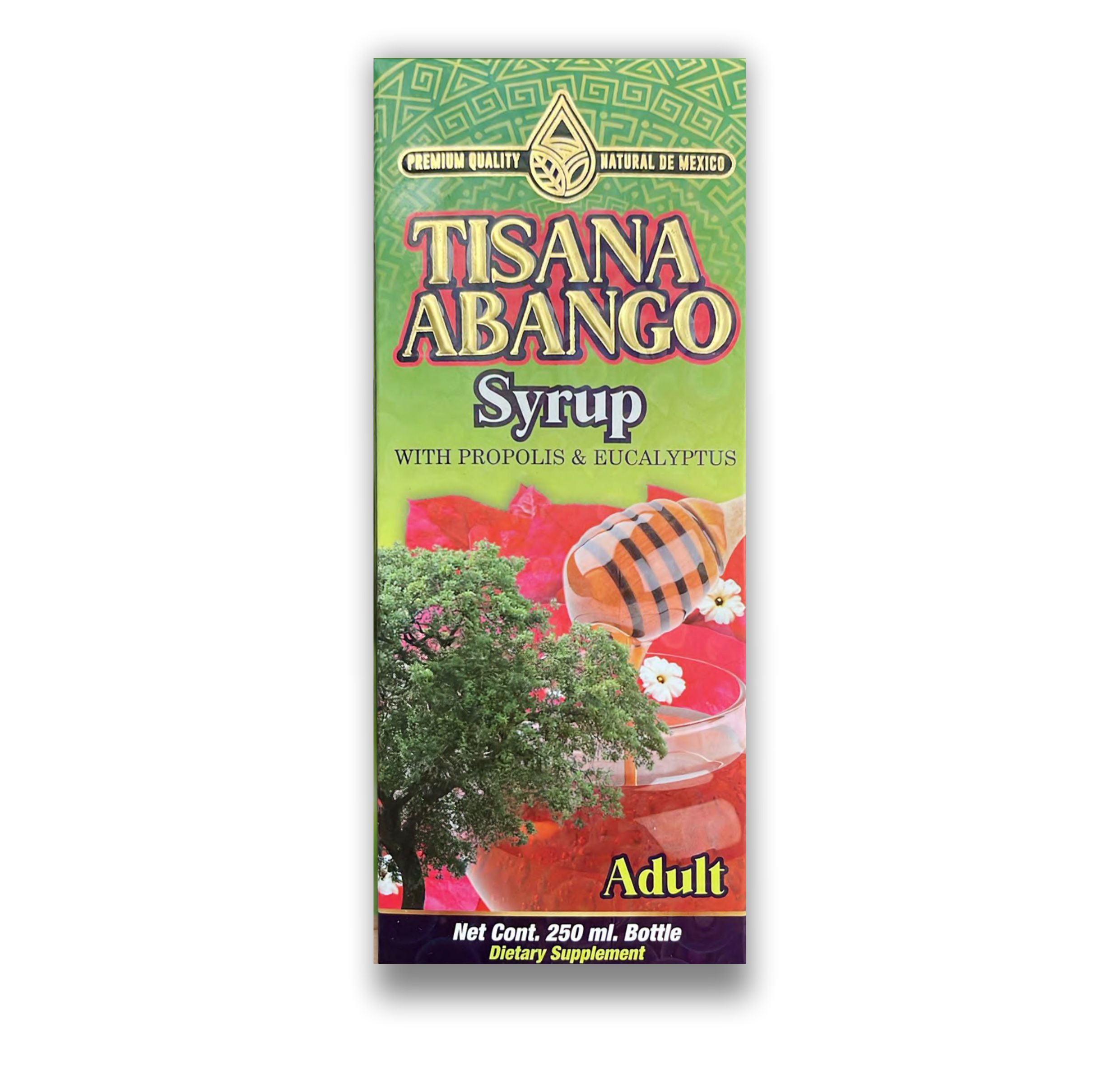 Tisana Abongo Jarabe Adulto 250 ml. – Latinatural USA